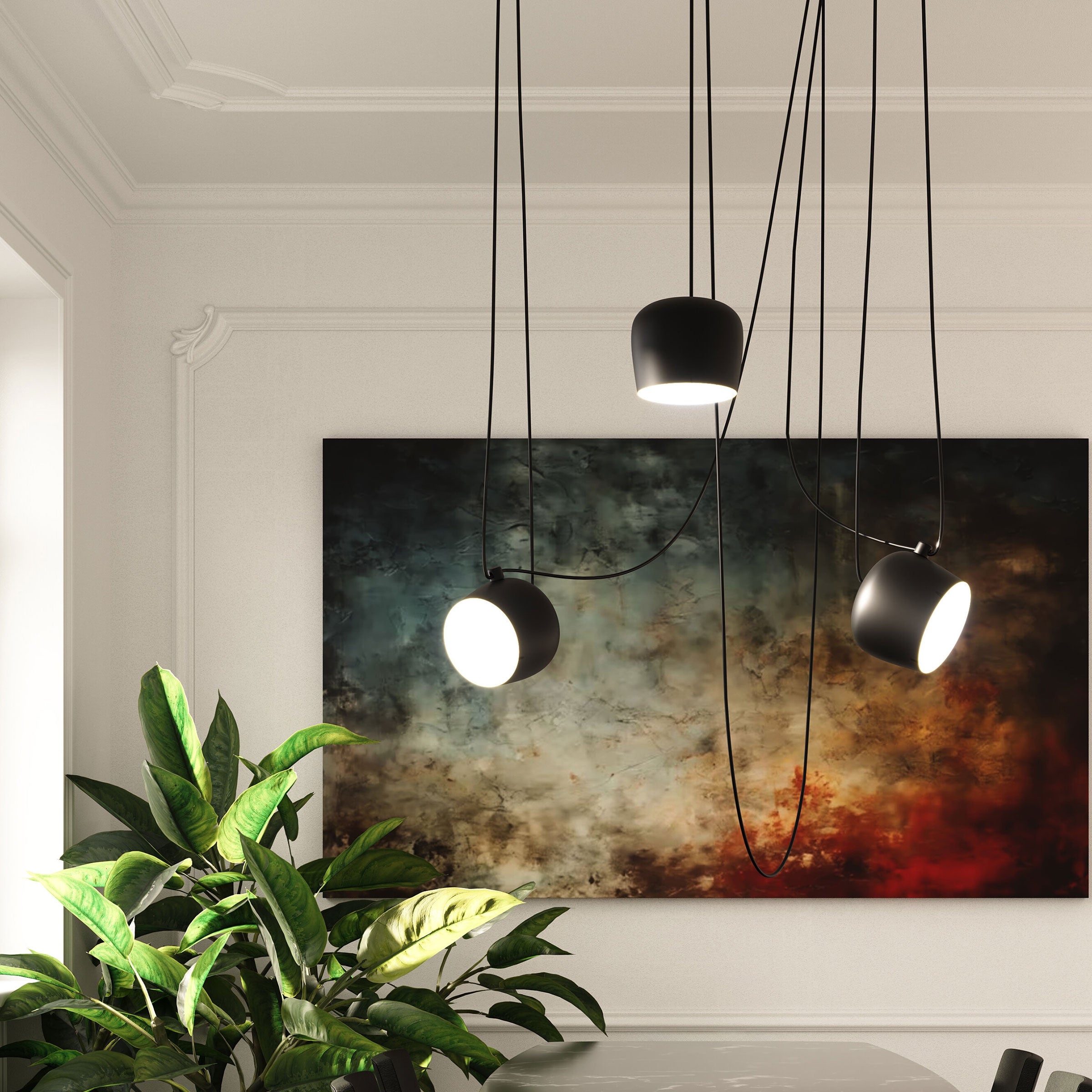 Aim Multi Light Pendant Light By Flos