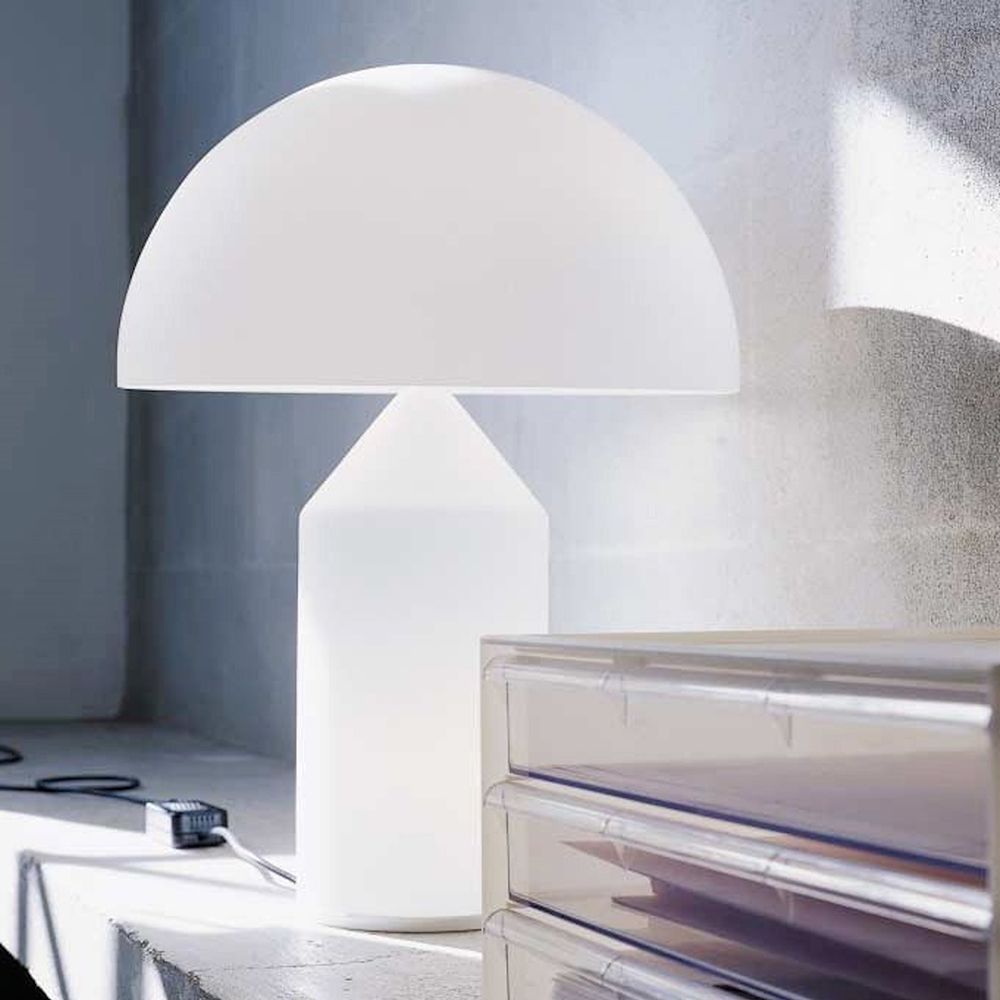 Atollo Glass Table Lamp By Oluce
