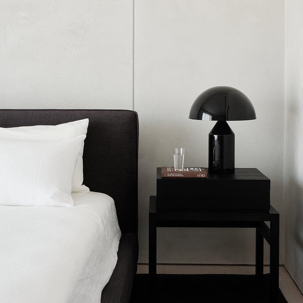 Atollo Metal Table Lamp By Oluce