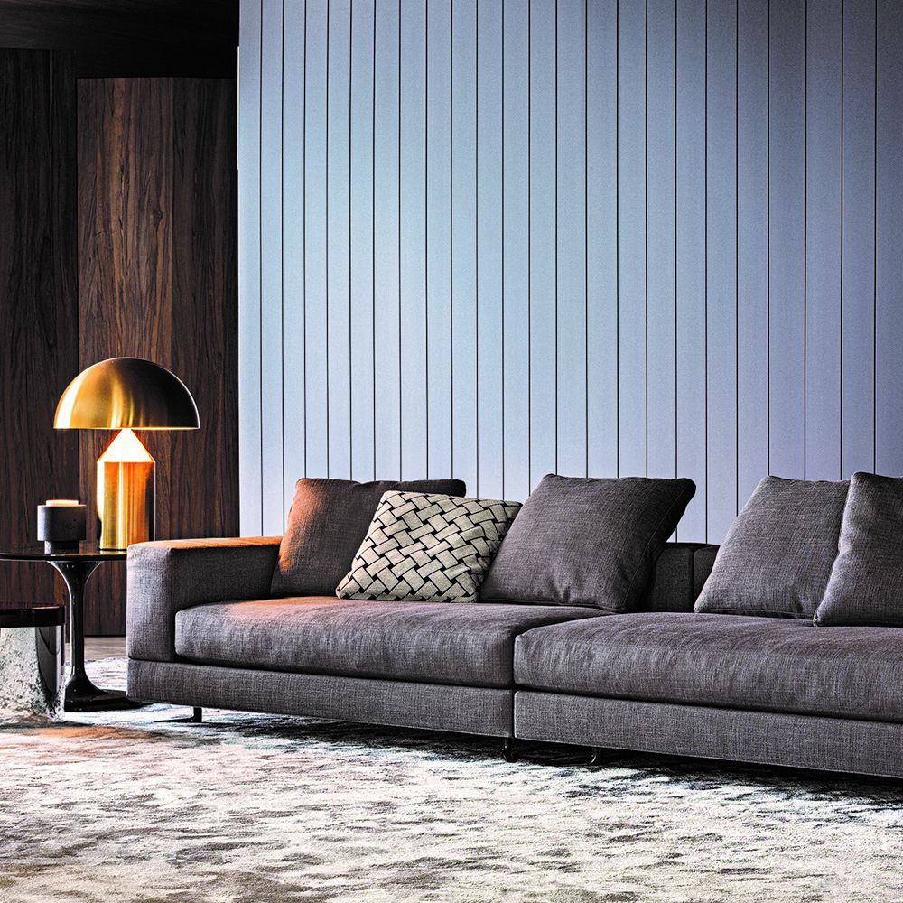 Atollo Metal Table Lamp By Oluce