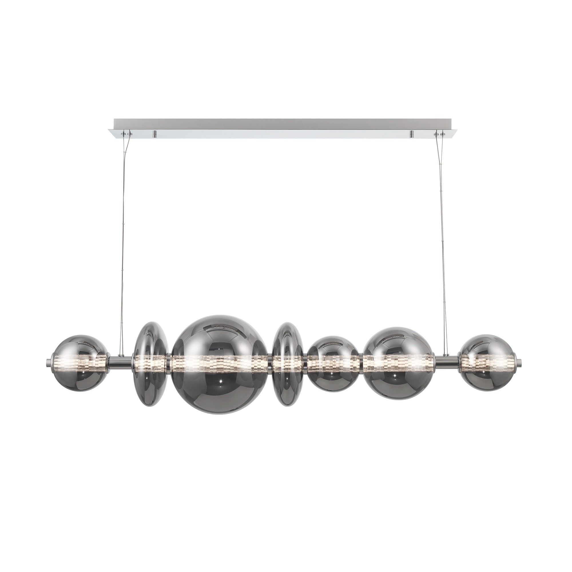 Atomo Linear Chandelier By Eurofase