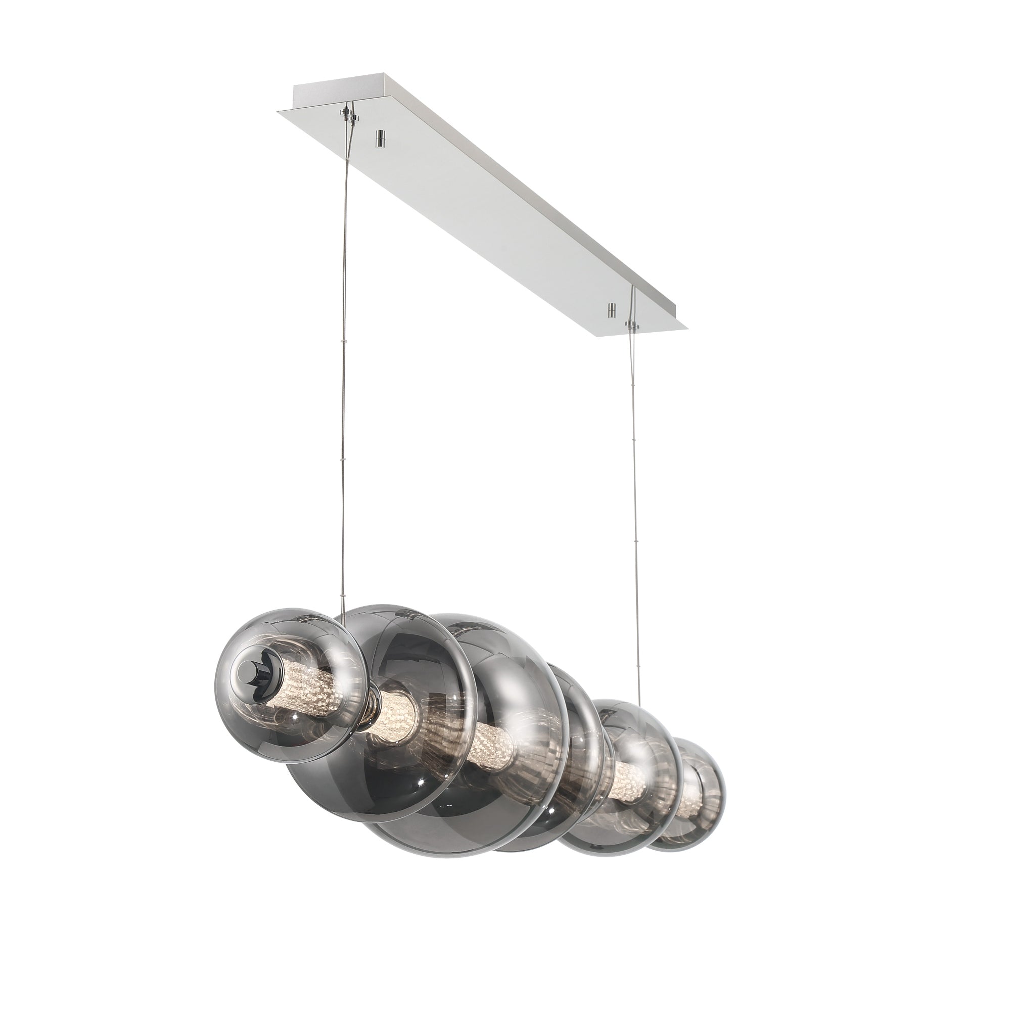 Atomo Linear Chandelier By Eurofase