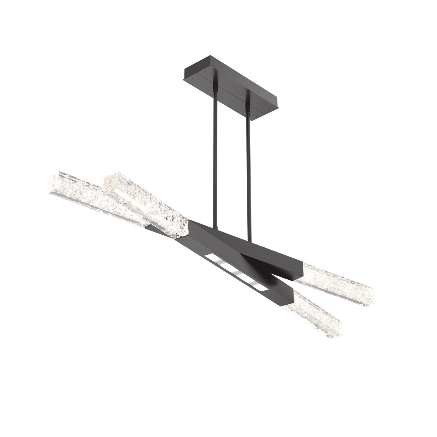 Axis Pivot Linear Chandelier By Hammerton