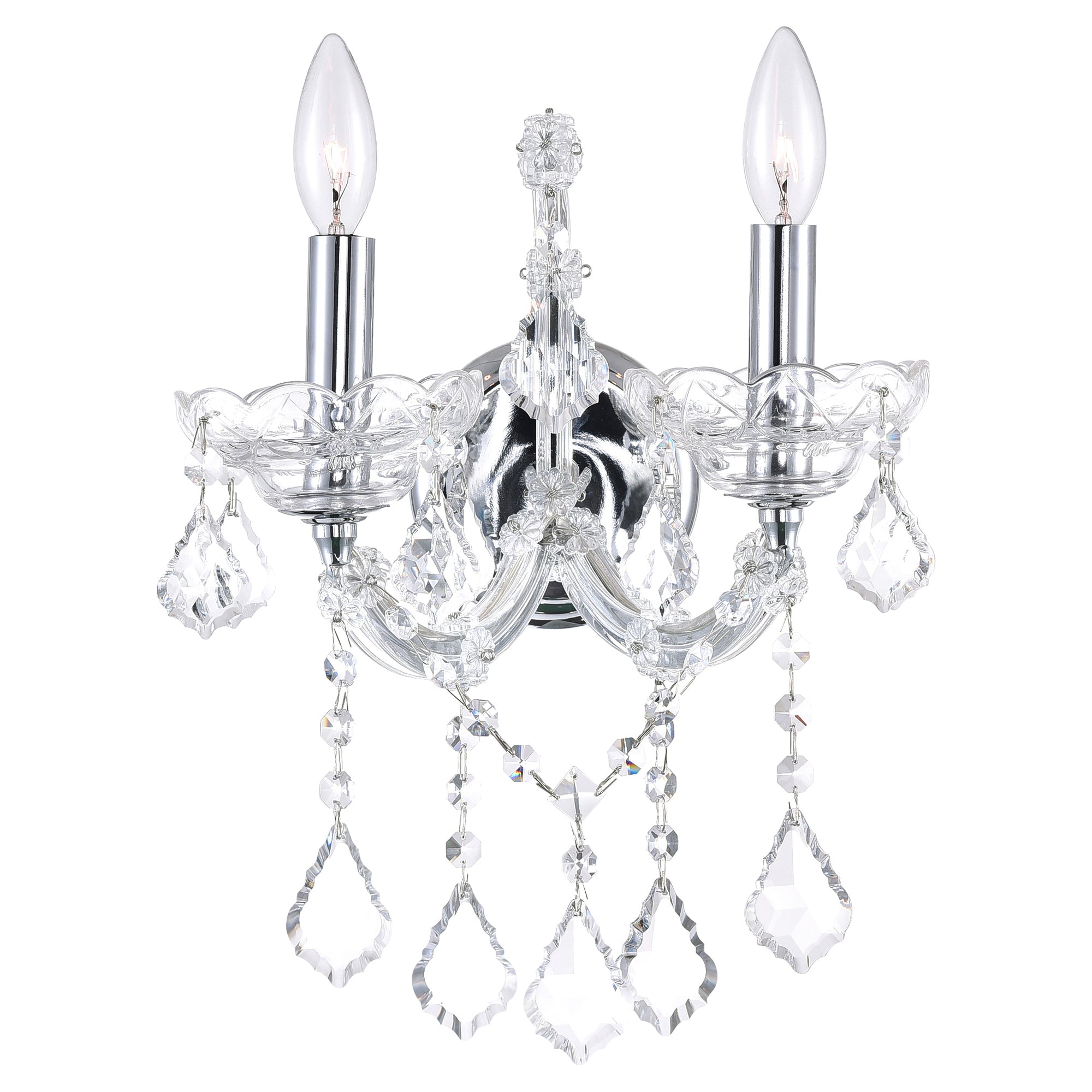 Maria Theresa Wall Light with Crystals