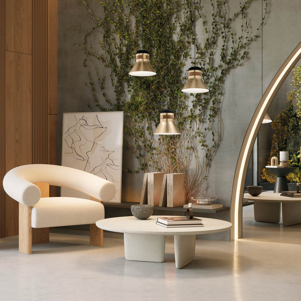 Cordea SS Pendant Light By Masiero