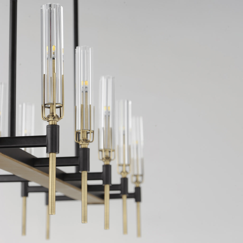 Flambeau Linear Suspension By Maxim Lighting