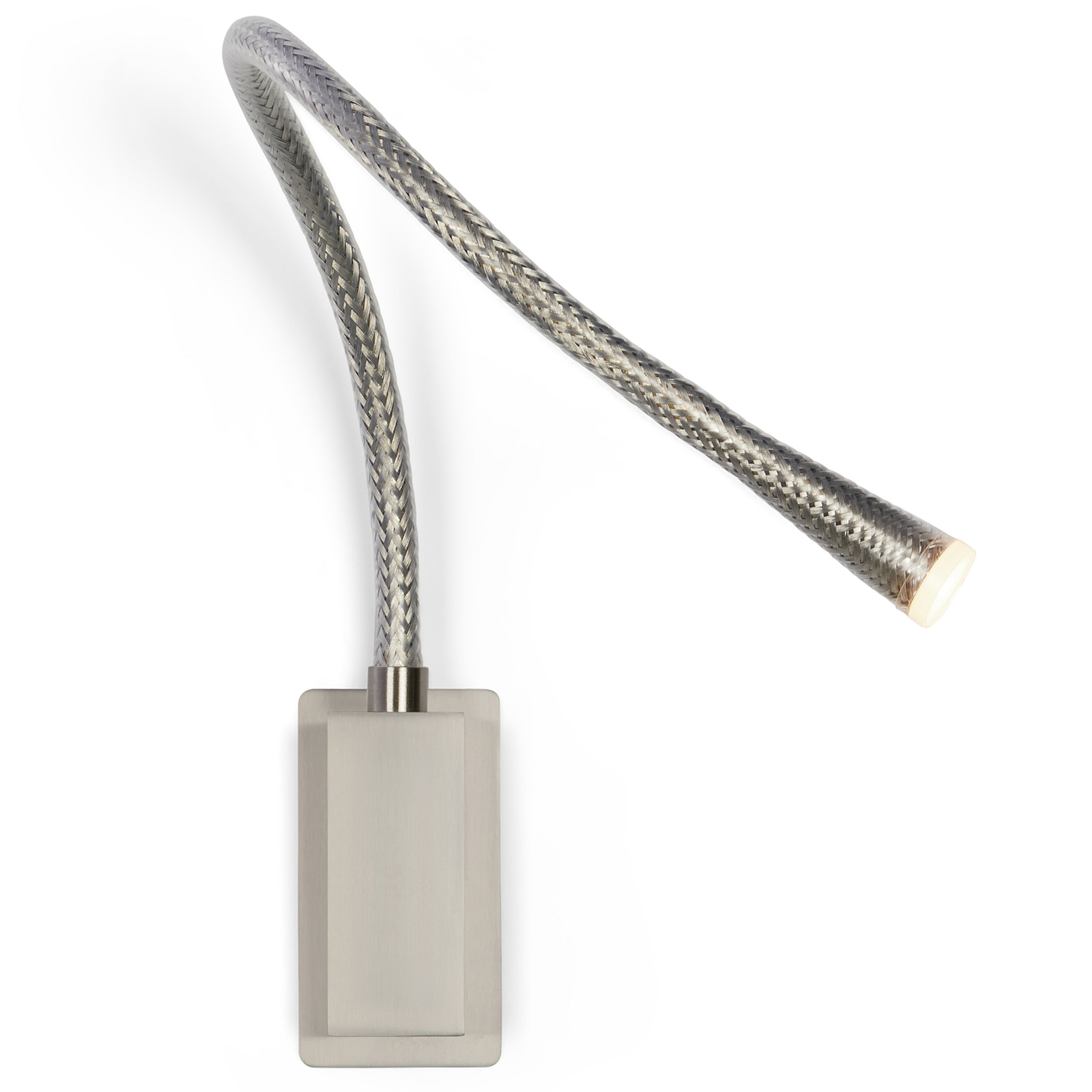 Flexiled Steel Wall Task Light By Contardi