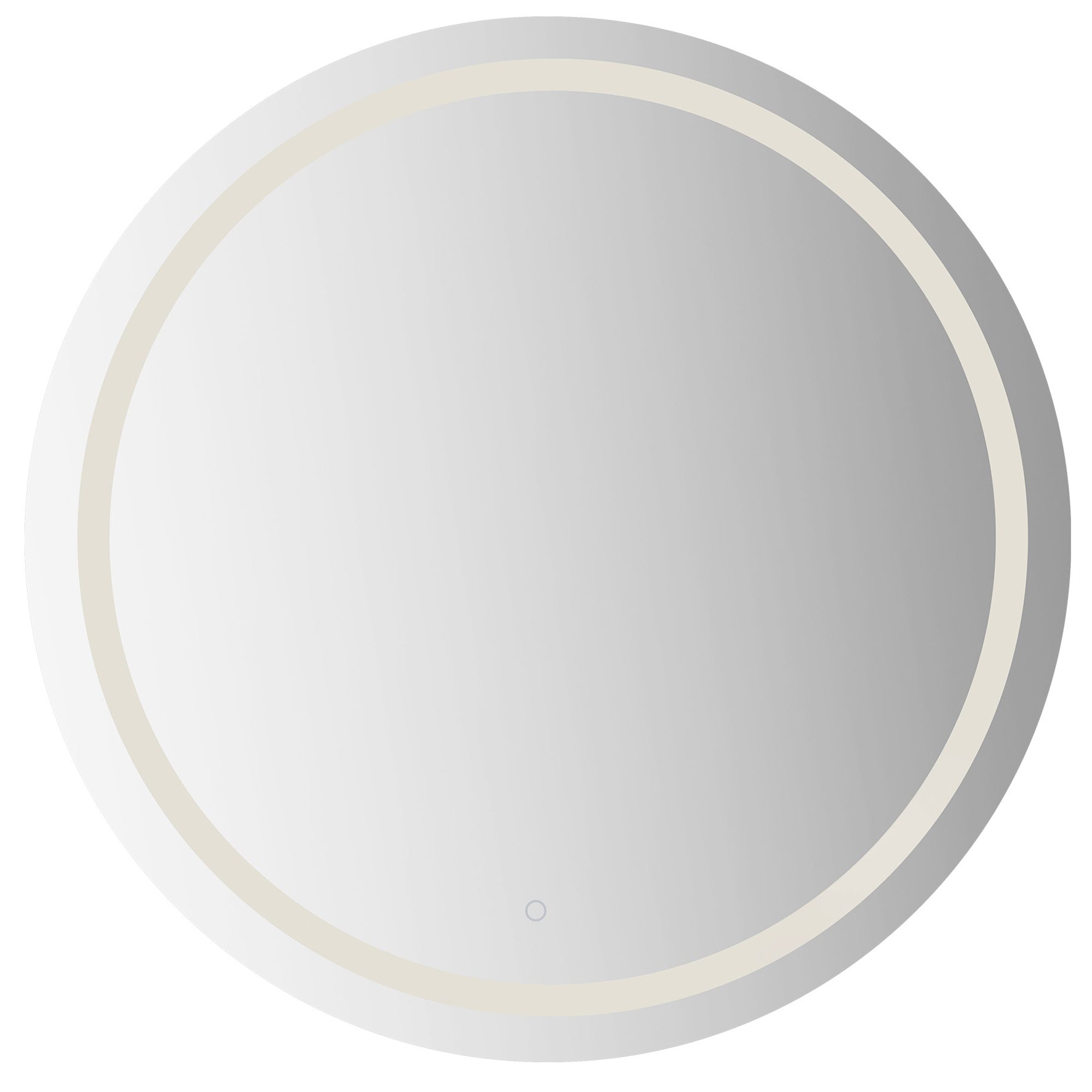 Hillmont Round Lighting Mirror By Kuzco