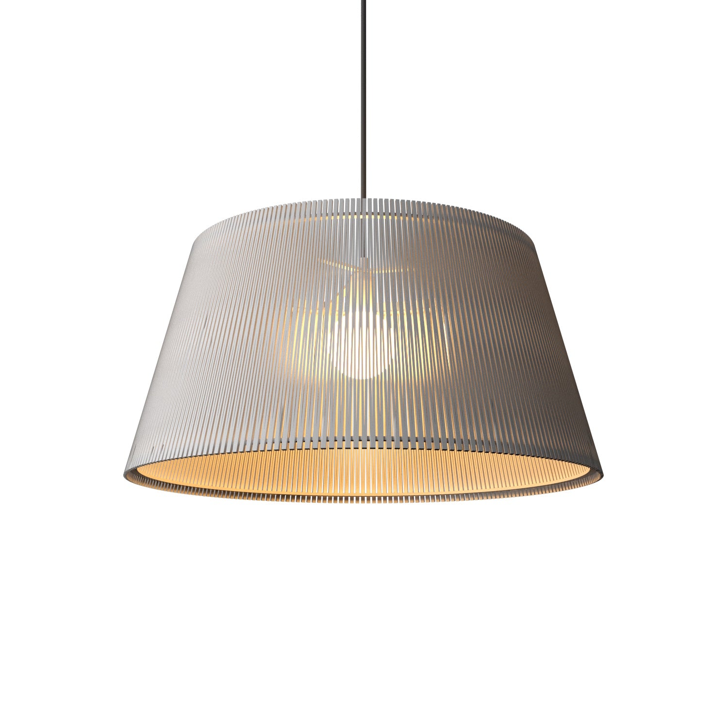 Living Hinges Taper Drum Pendant By Accord Lighting