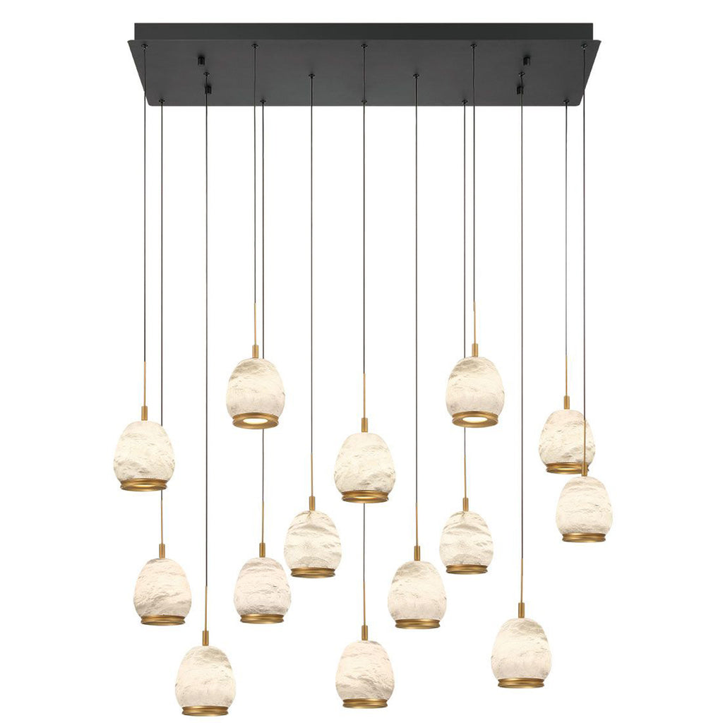 Lucidata Rectangular LED Chandelier By Lib&Co.