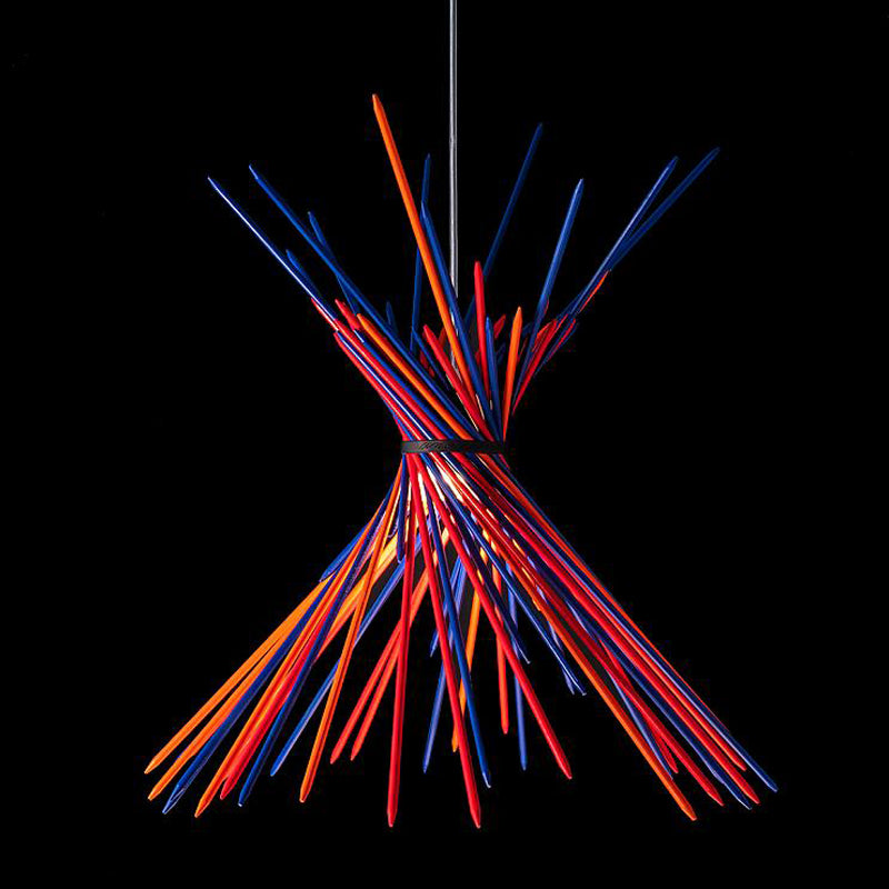 Pick-a-Stick Pendant Light By Ingo Maurer