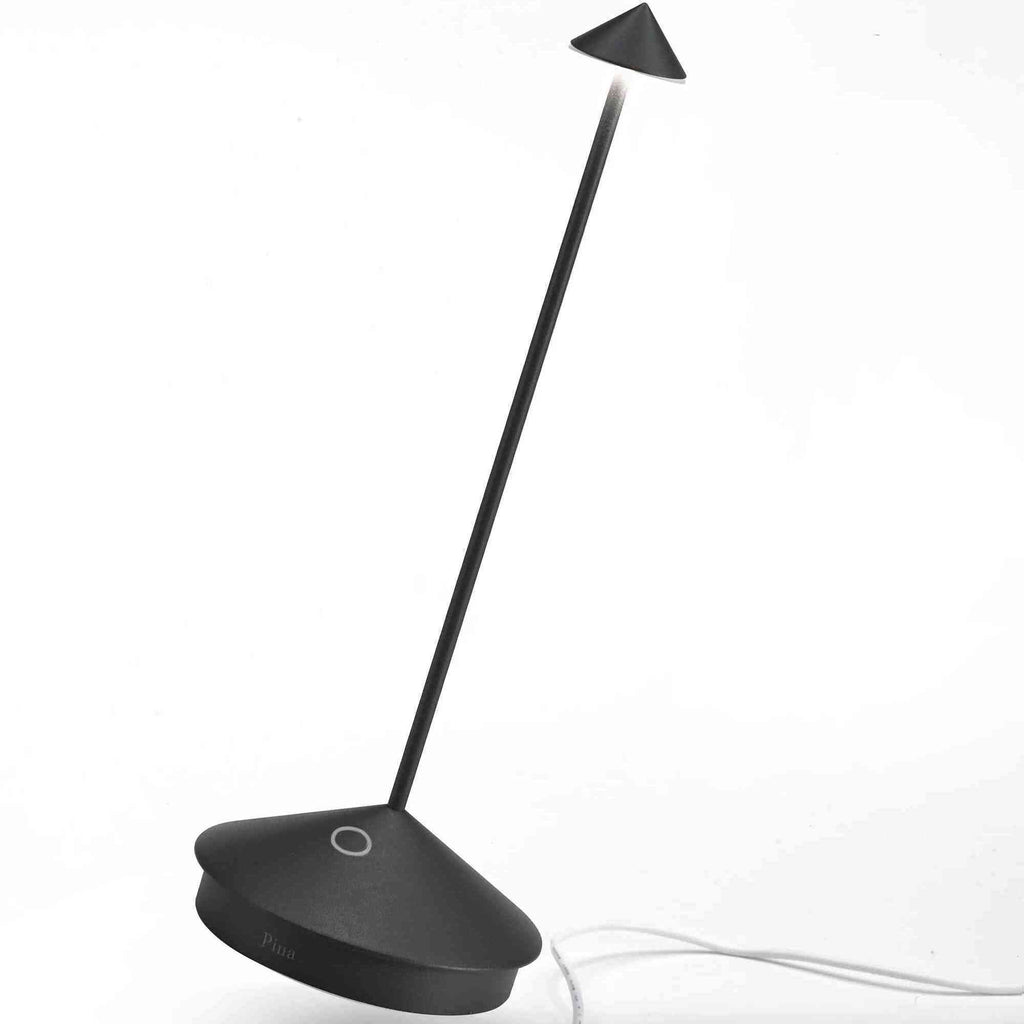 Pina Battery Operated Table Lamp by Zafferano