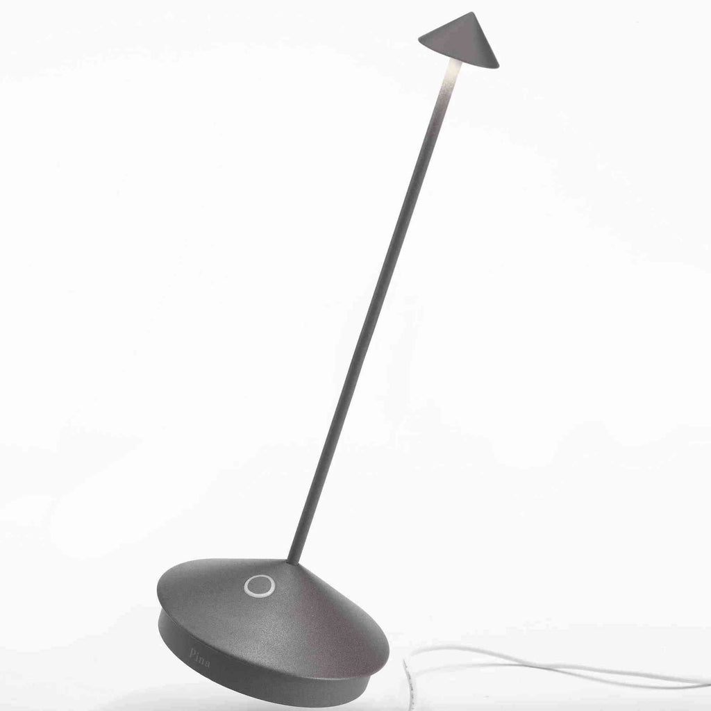 Pina Battery Operated Table Lamp by Zafferano