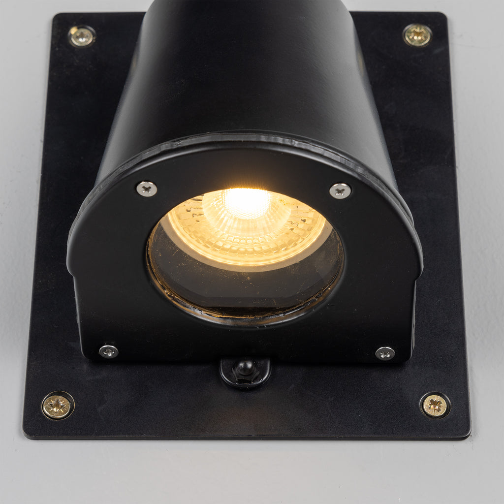 Wade Outdoor Brass Spotlight by Mullan Lighting