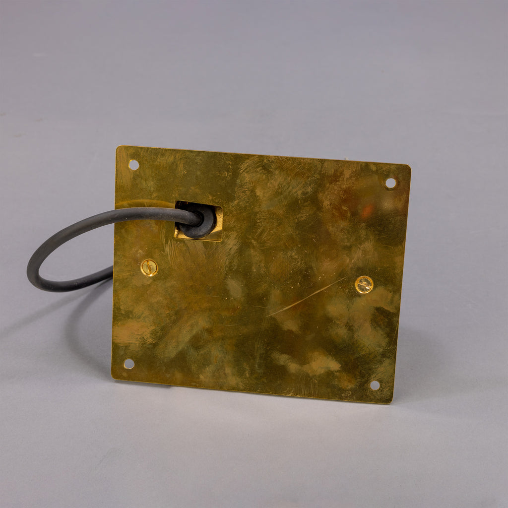 Wade Outdoor Brass Spotlight by Mullan Lighting