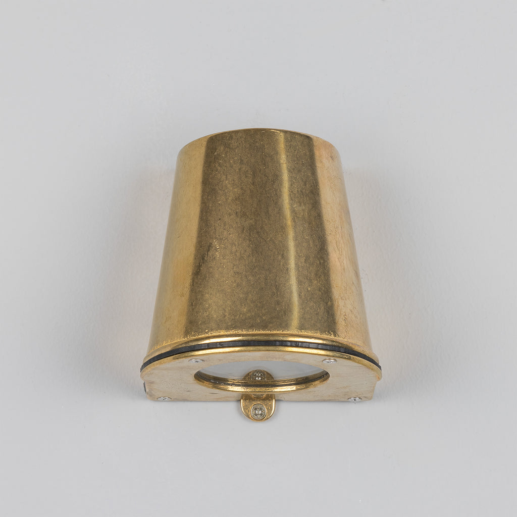 Wade Outdoor Brass Spotlight by Mullan Lighting