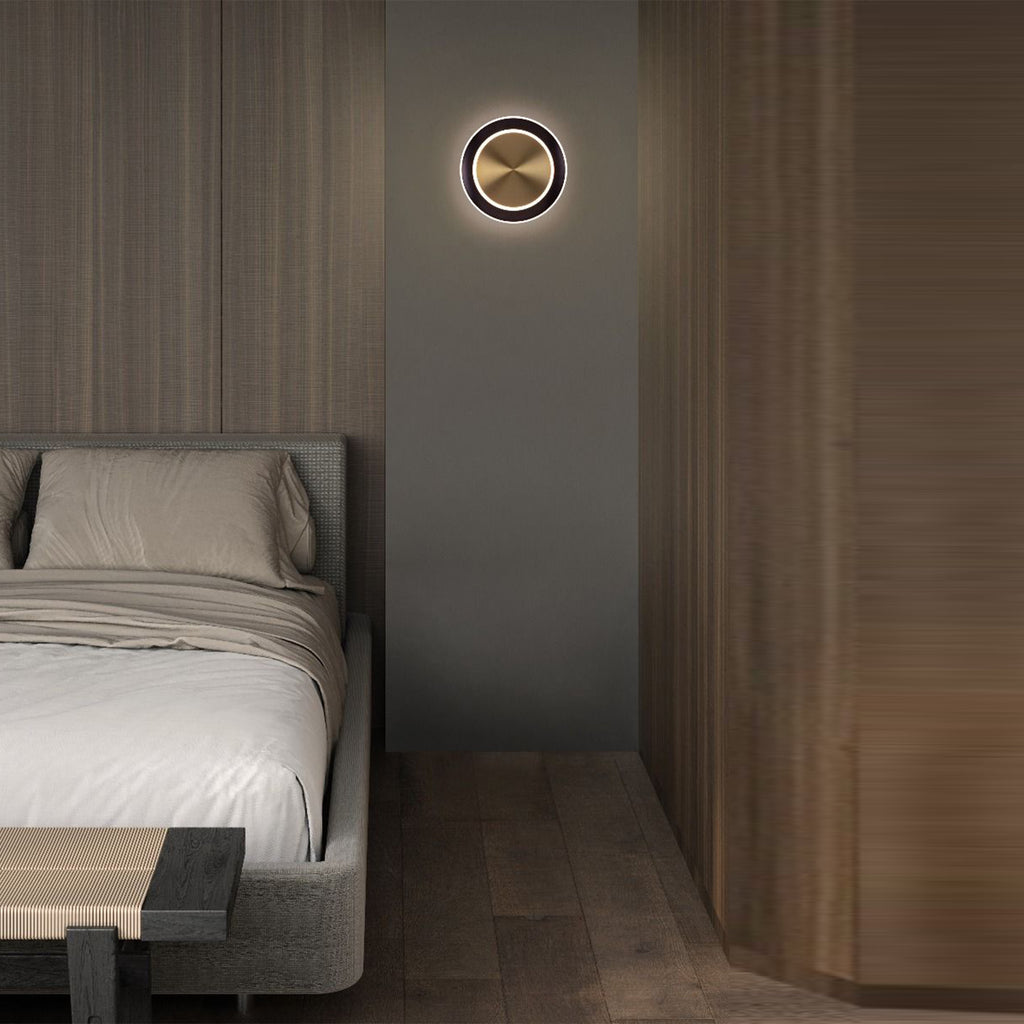 Saturn Round Wall Sconce By Page One