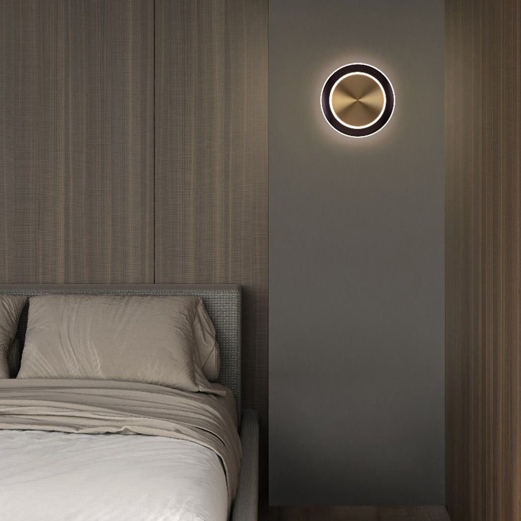 Saturn Round Wall Sconce By Page One