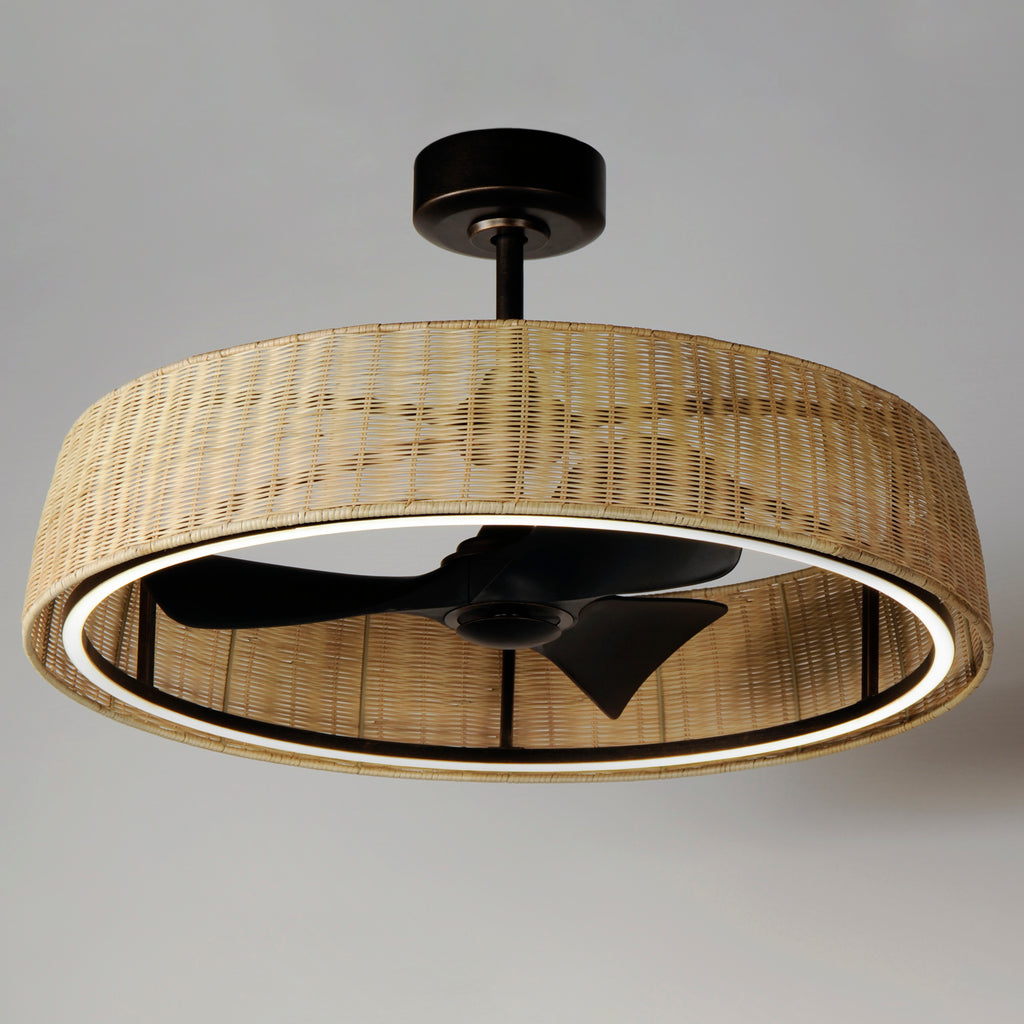 Tulum Wi Fi-Enabled LED Fandelight By Maxim Lighting