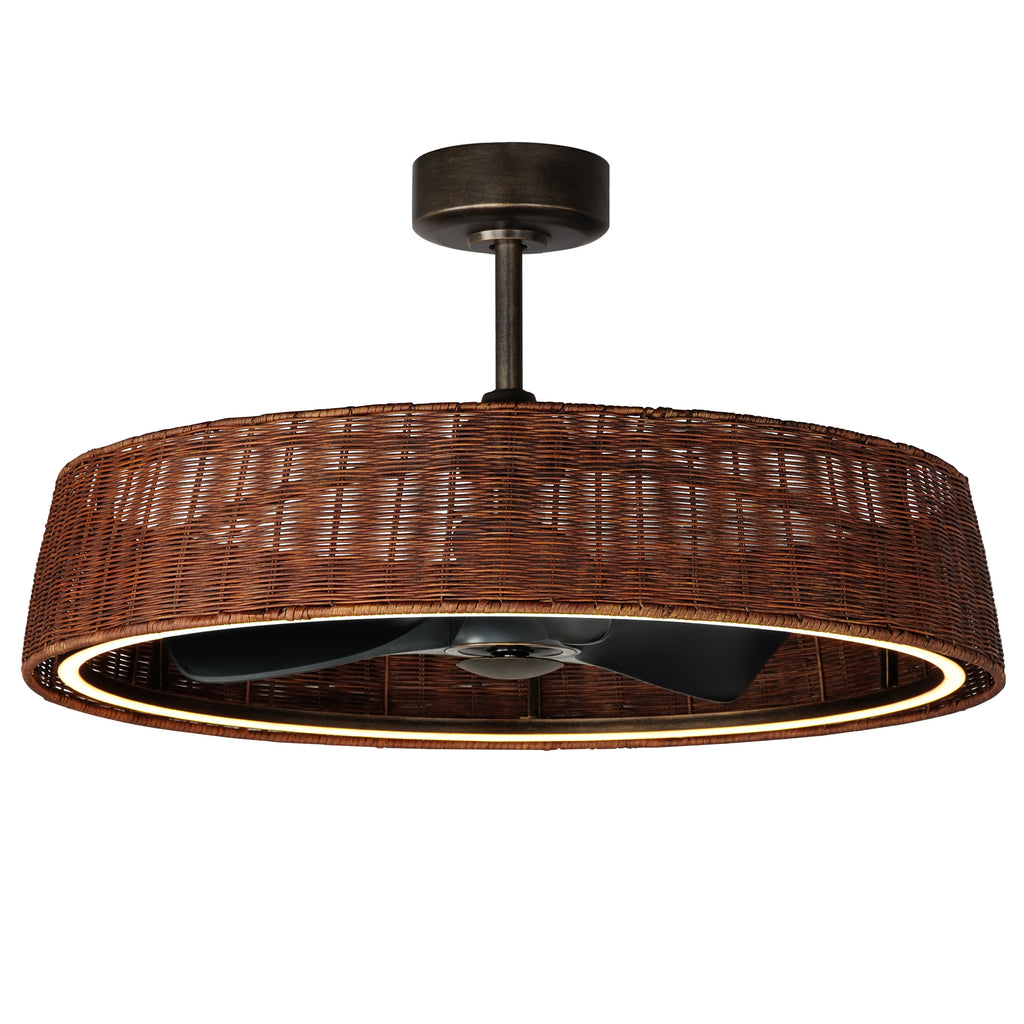 Tulum Wi Fi-Enabled LED Fandelight By Maxim Lighting
