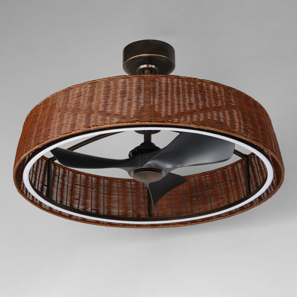 Tulum Wi Fi-Enabled LED Fandelight By Maxim Lighting