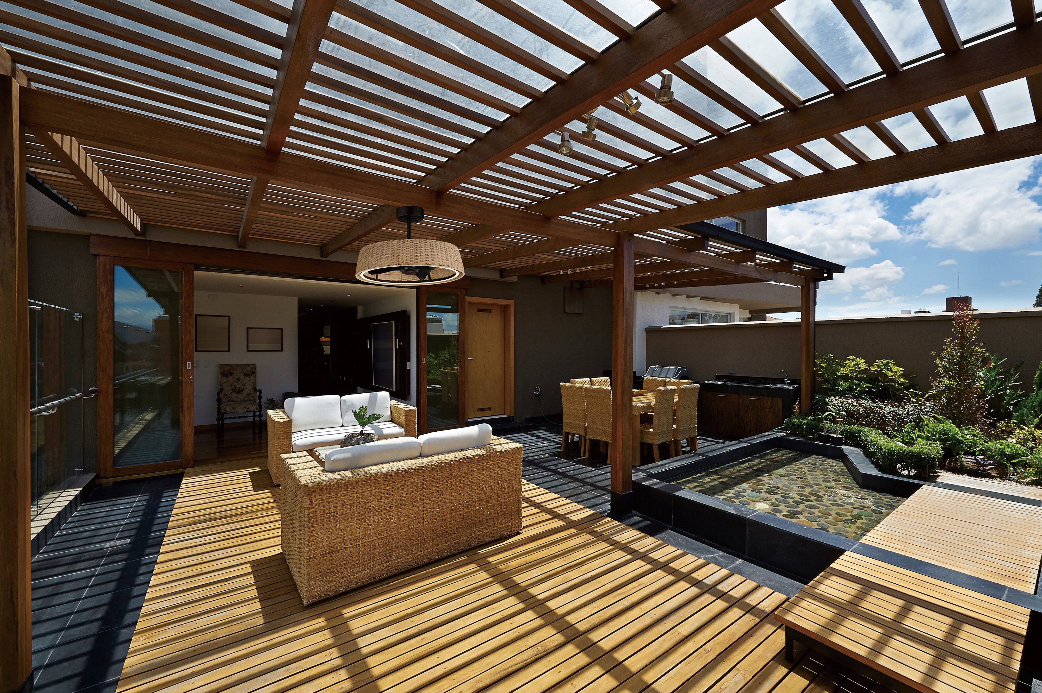 Tulum Wi Fi-Enabled LED Fandelight By Maxim Lighting