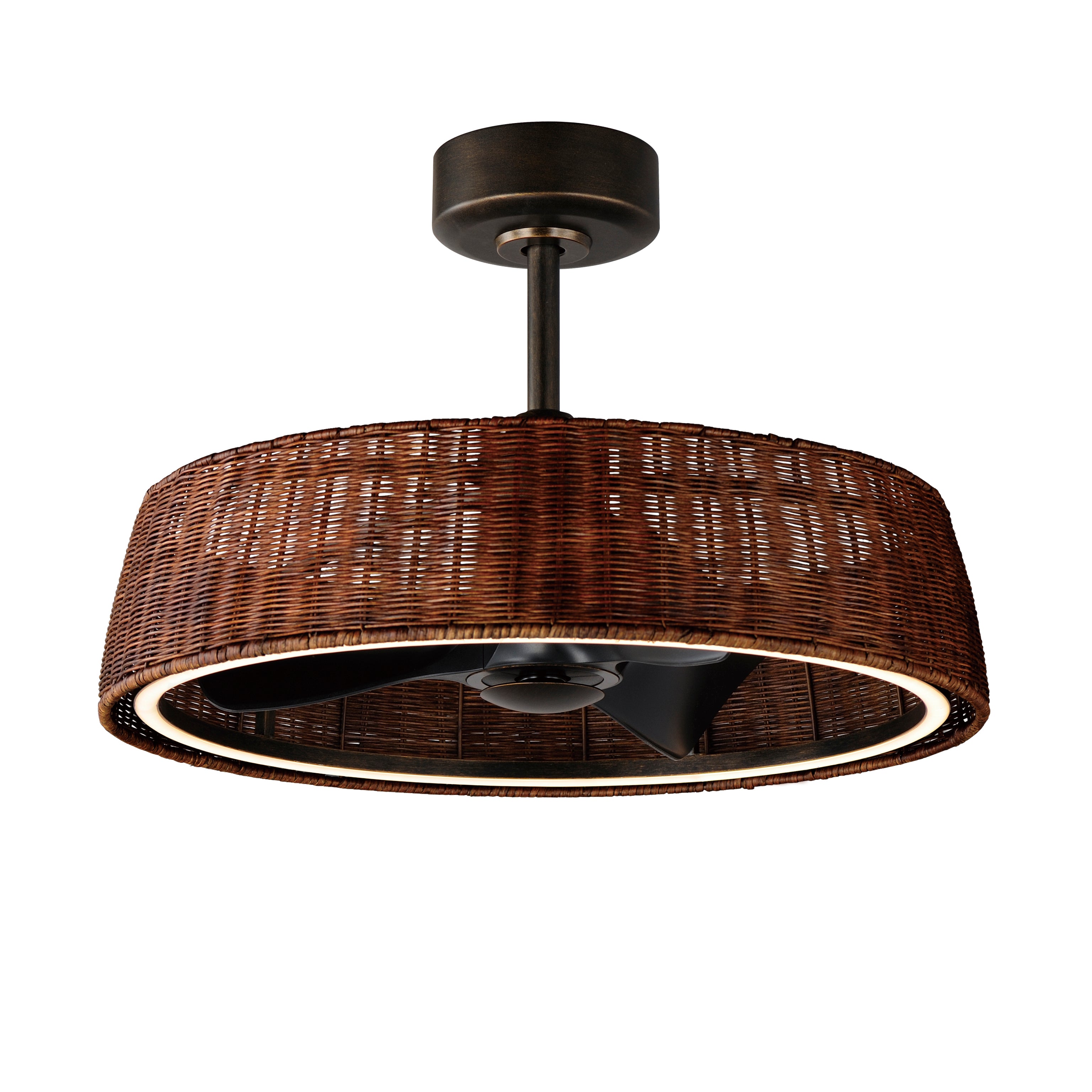 Tulum Wi Fi-Enabled LED Fandelight By Maxim Lighting