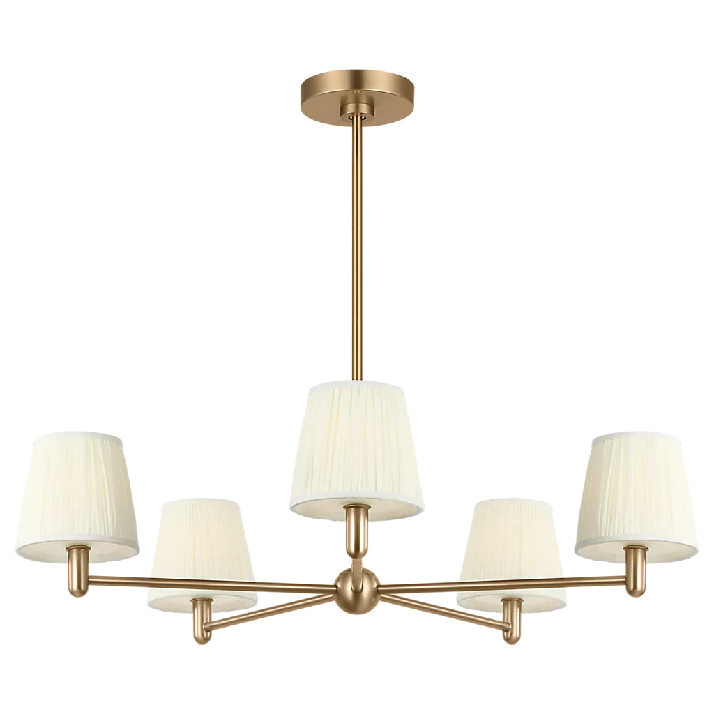 Vilera Five Light Chandelier By Generation Lighting