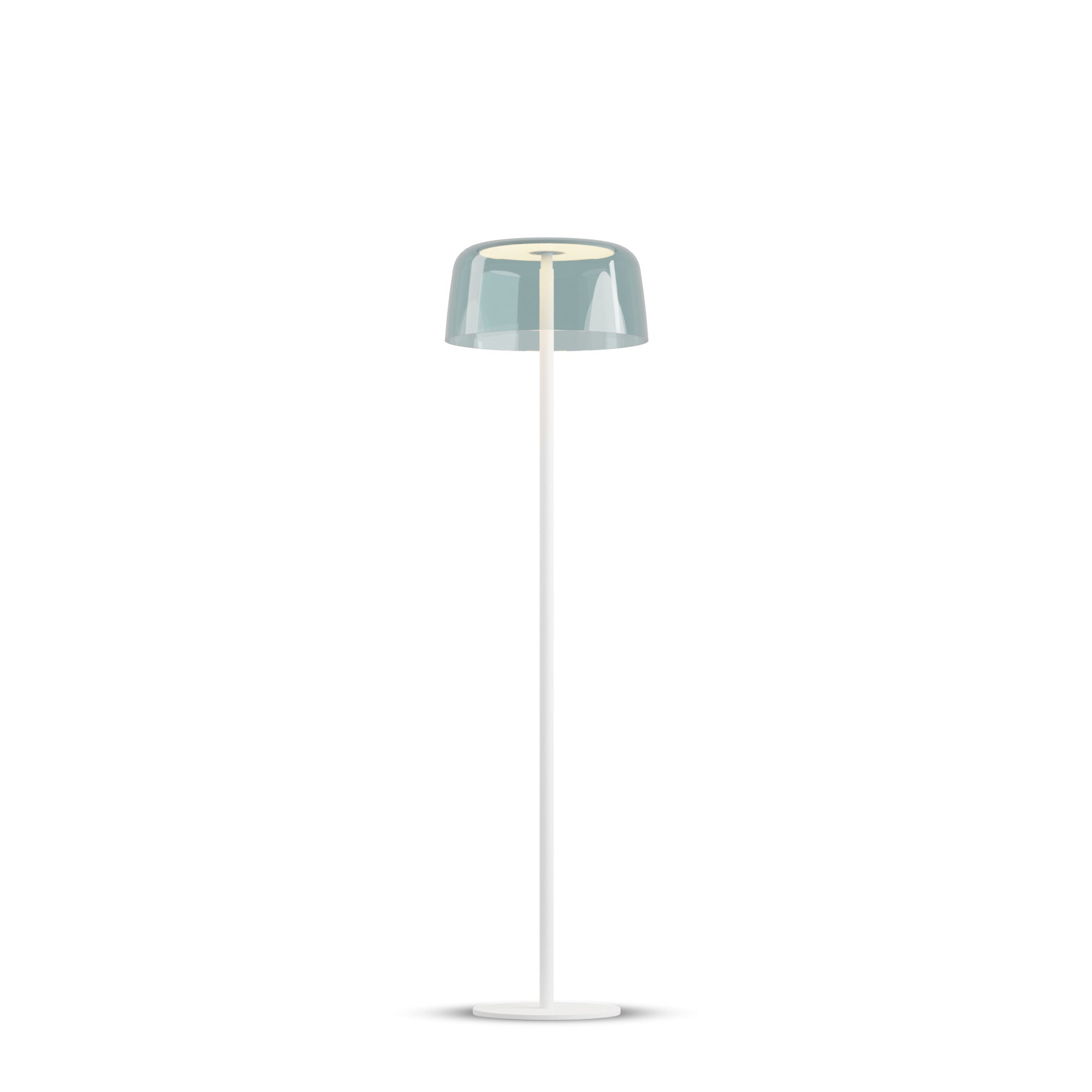 Yurei Floor Lamp with Acrylic Shade By Koncept