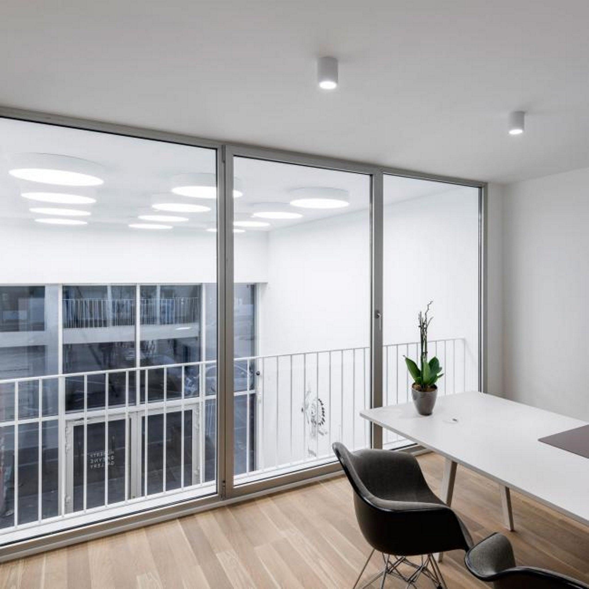 Boxy R Round LED Downlight by Delta Light