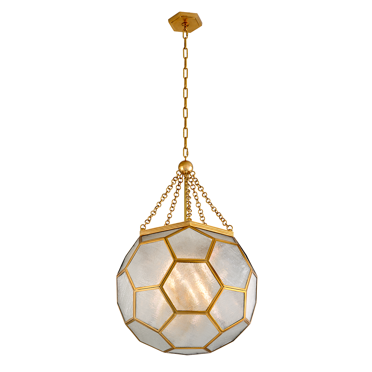 Hexation Chandelier By Corbett