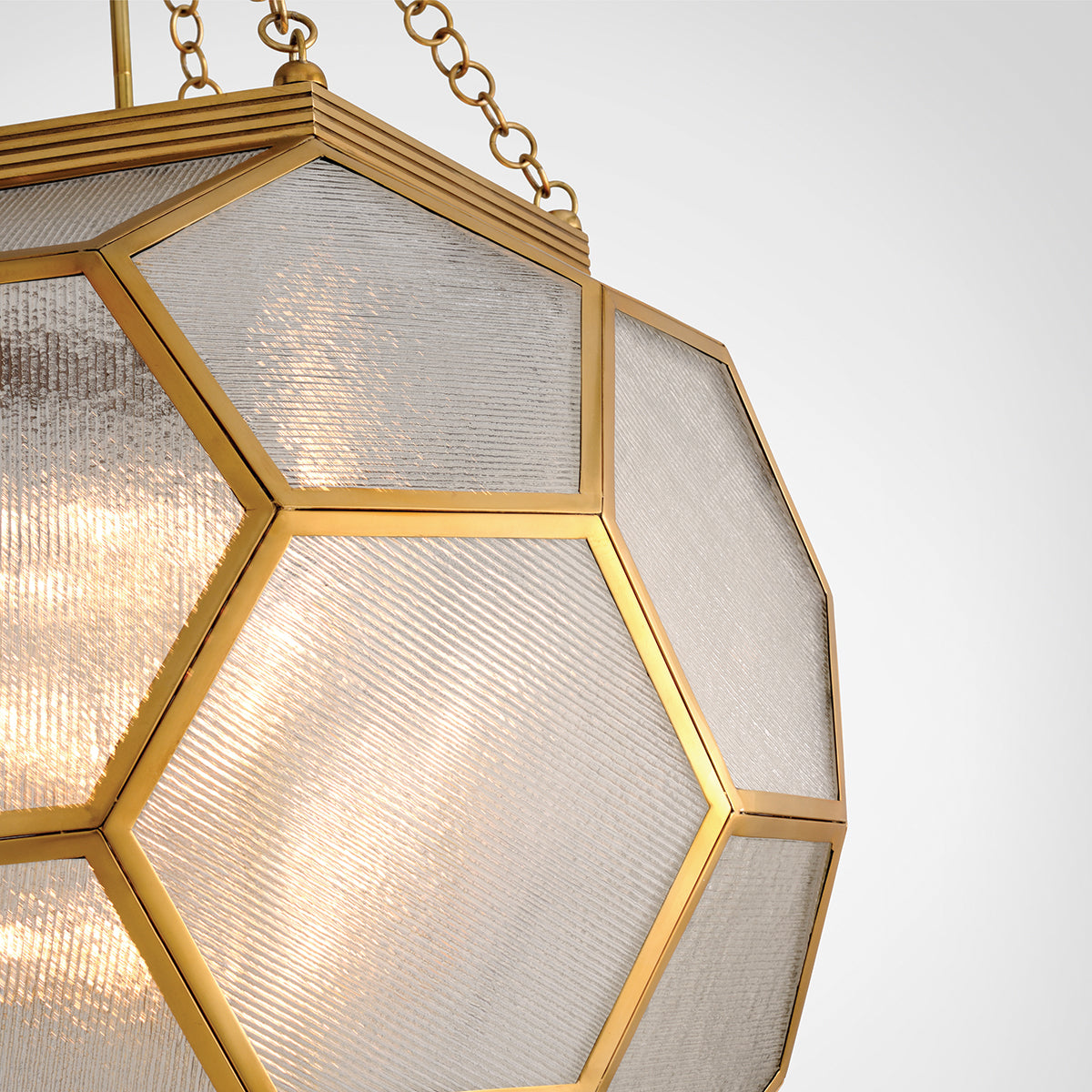 Hexation Chandelier By Corbett