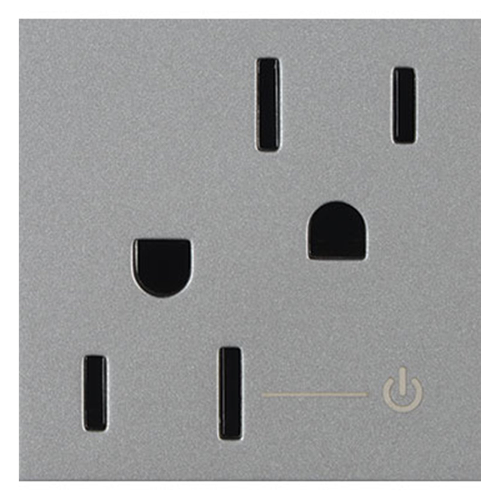 Adorne 15A Tamper-Resistant Half-Controlled Outlet By Legrand Adorne