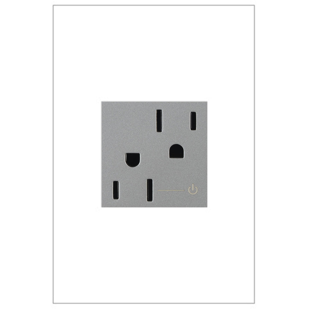 Adorne 15A Tamper-Resistant Half-Controlled Outlet By Legrand Adorne