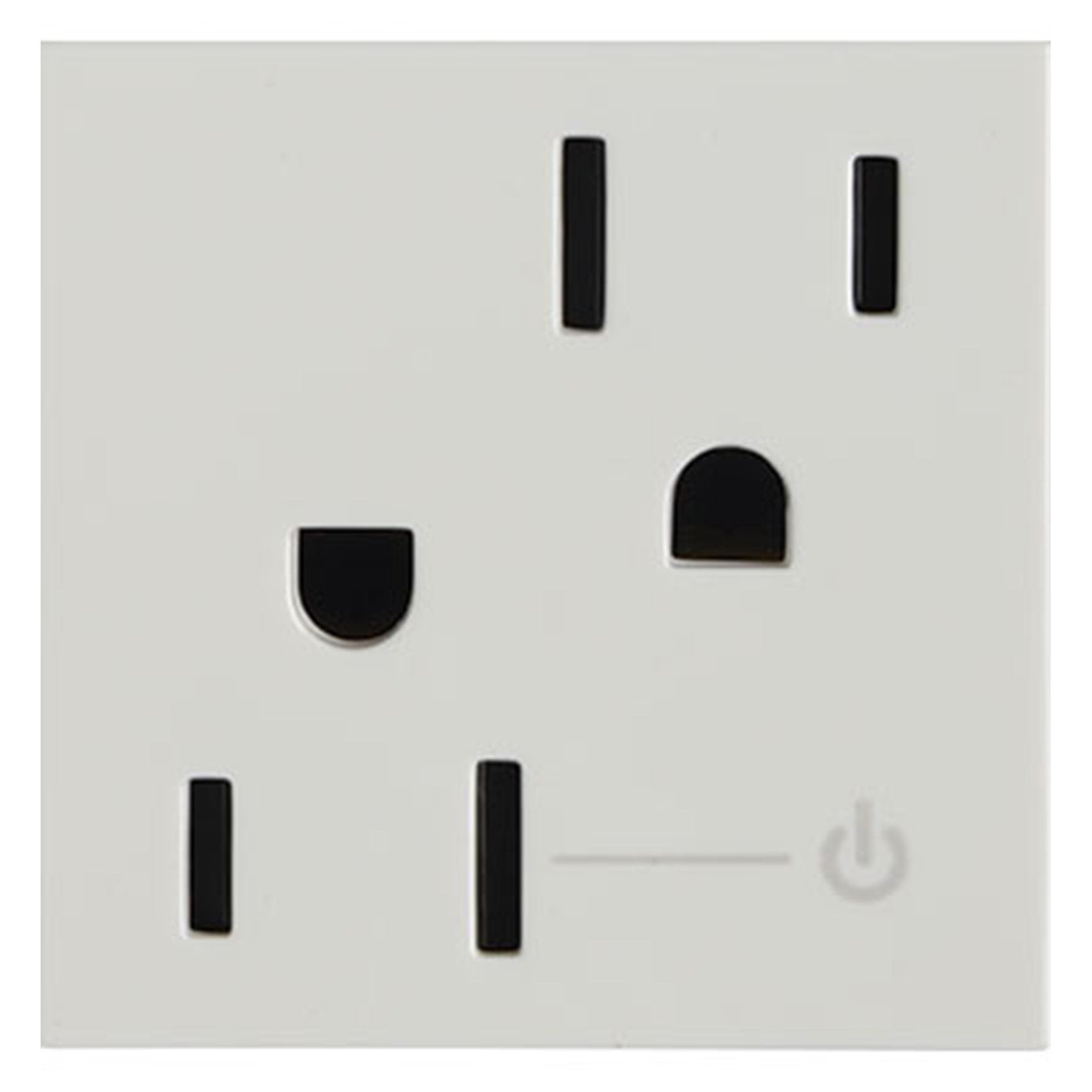 Adorne 15A Tamper-Resistant Half-Controlled Outlet By Legrand Adorne