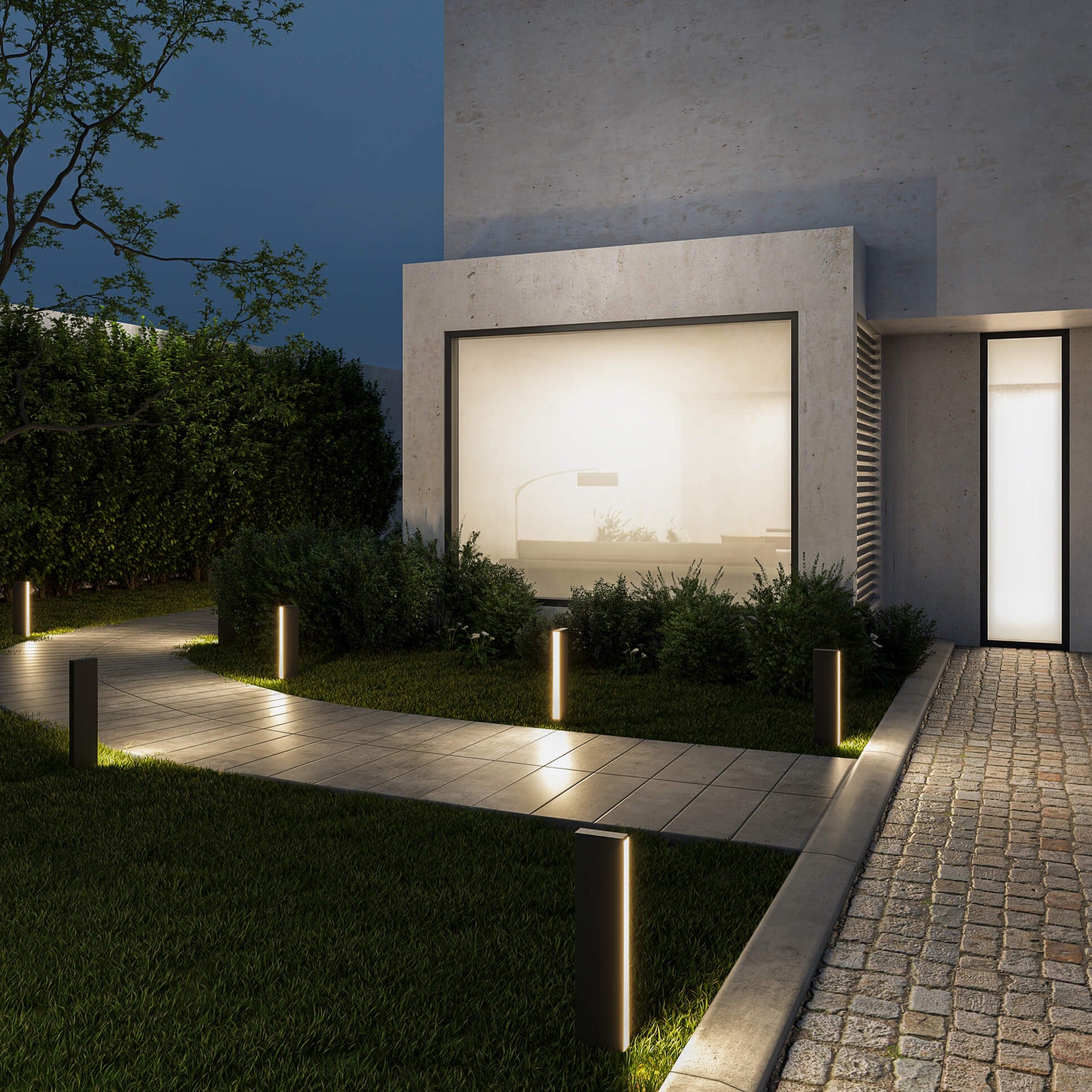 Column Landscape Bollard By Dals