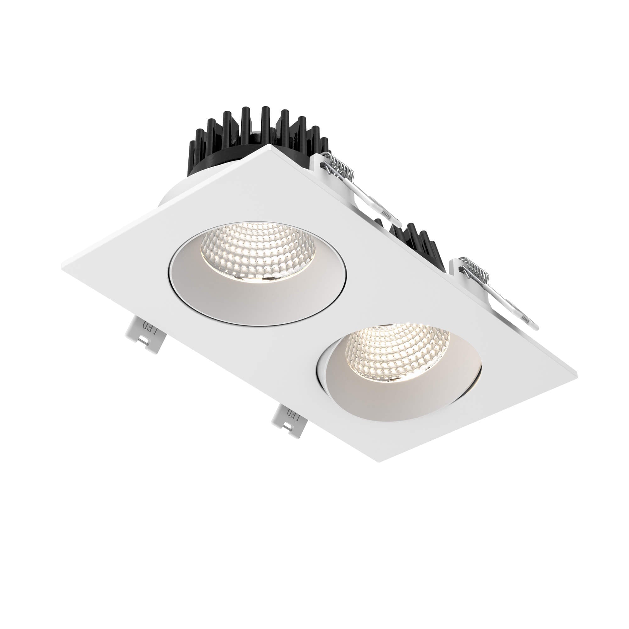 GBR35-CC-DUO Double Regressed Gimbal Downlight By Dals