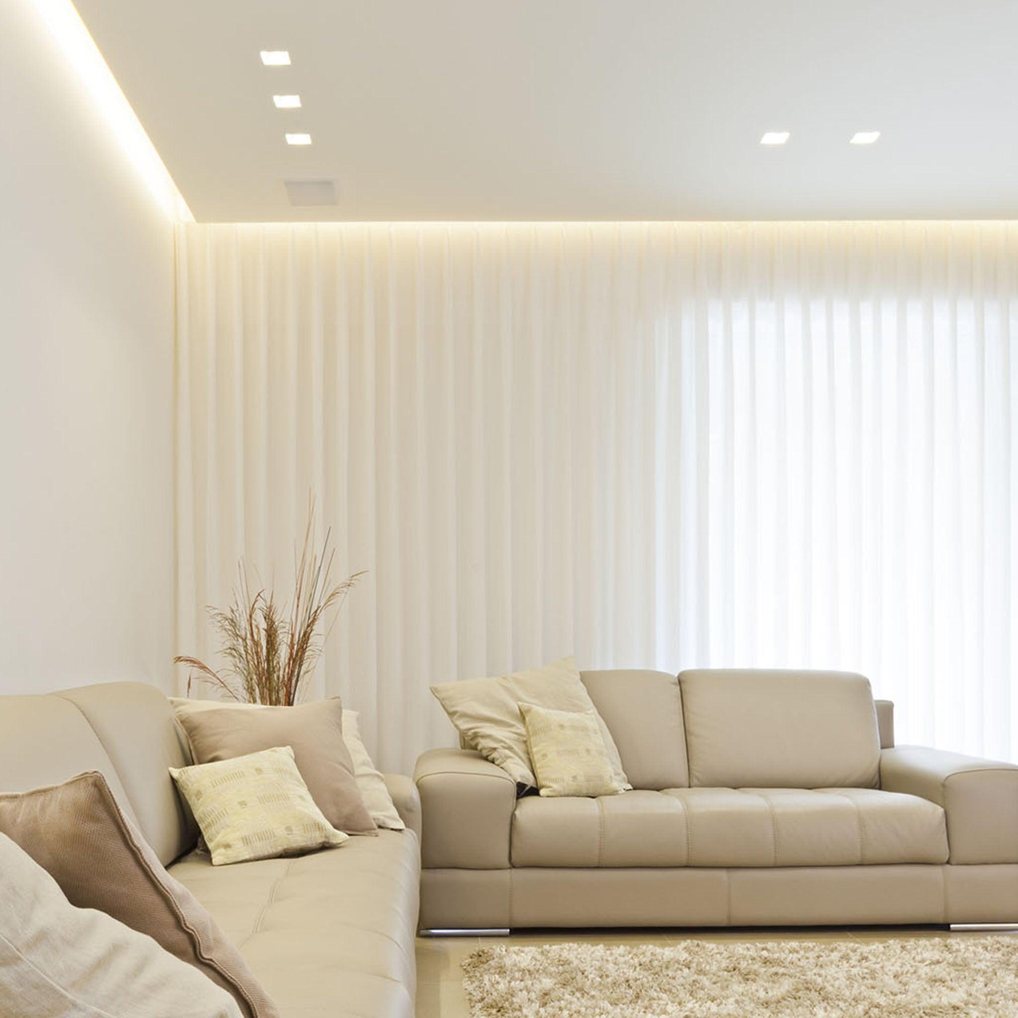 Moon Q10 Trimless Recessed Light by Flexa Lighting