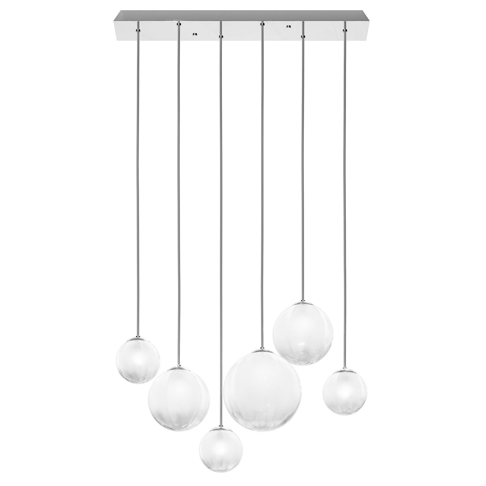 Puppet Linear Pendant Light by Vistosi
