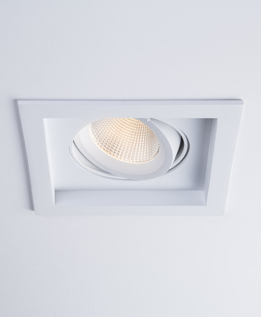 Sigma 2 Square Tilting Gimbal LED Fixture By Liteline