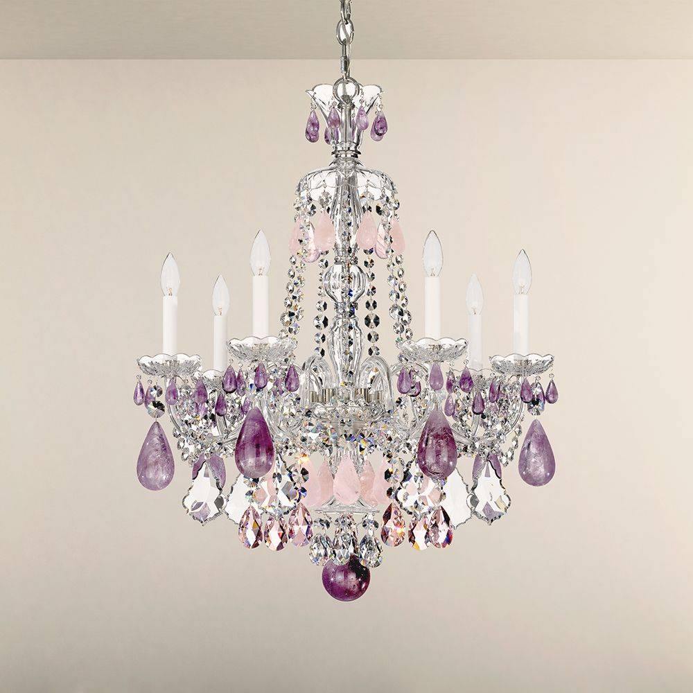 Hamilton Rock Crystal Chandelier by Schonbek