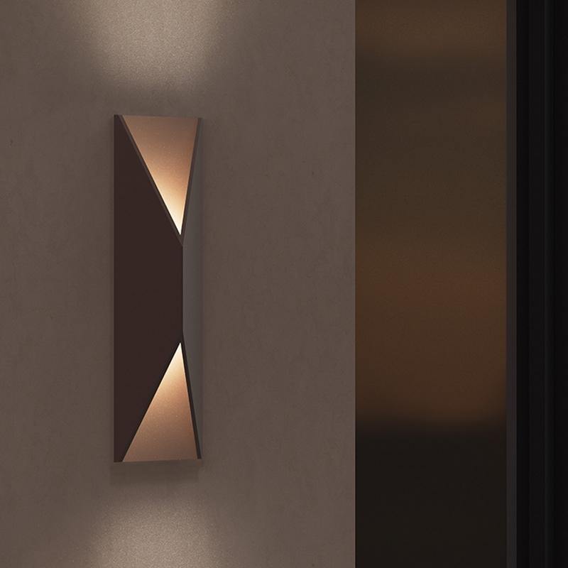 Prisma Indoor/Outdoor Tall LED Wall Sconce by Sonneman Lighting
