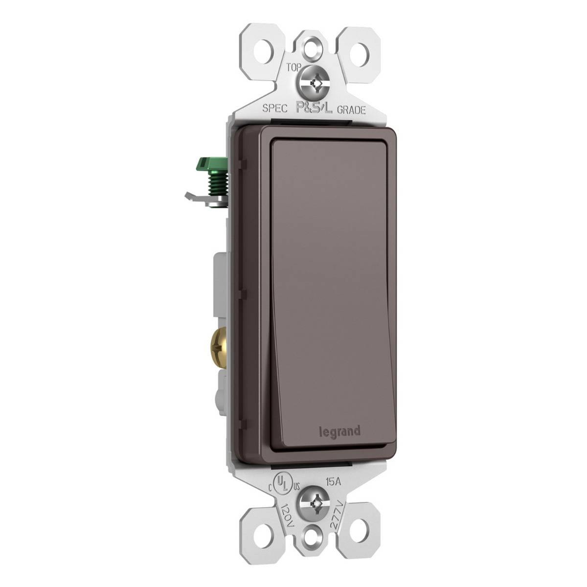 Radiant 15A Single-Pole Switch by Legrand Radiant