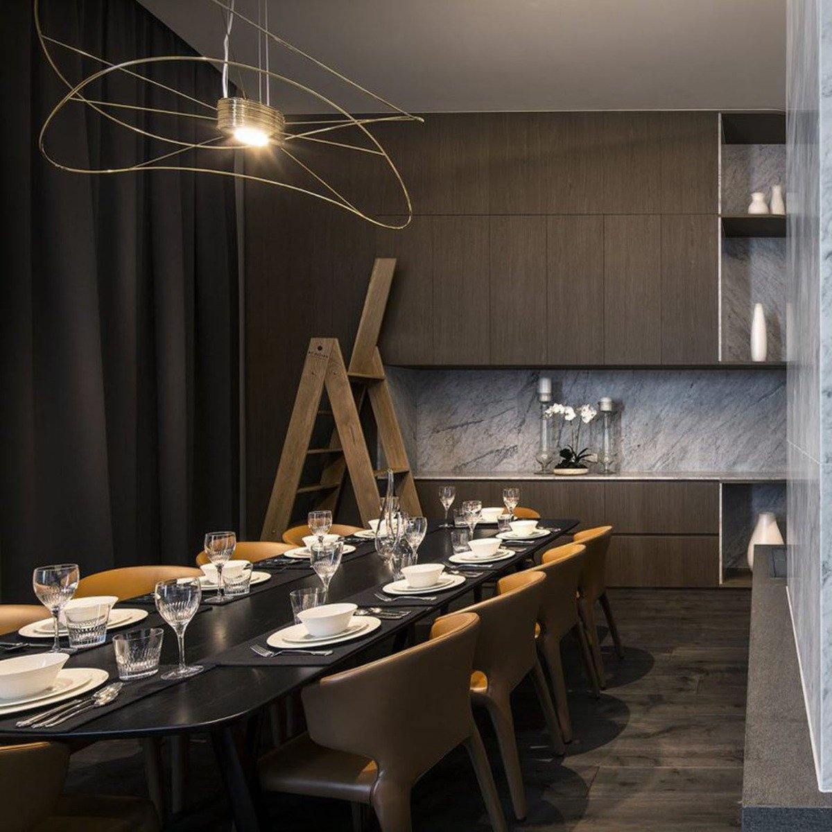 Hoops Chandelier by Axo Light